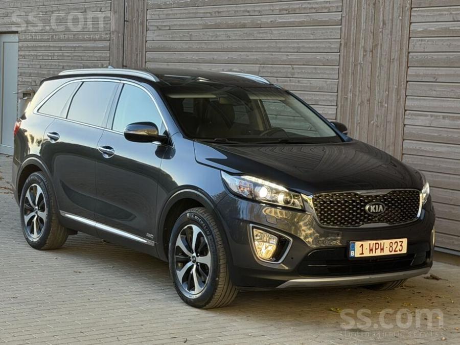 Pelēks Kia Sorento 2017 Jelgava, ar dzinēja tilpumu 2.20 L un nobraukumu 194 tūkst. km par 15900 €, foto 1 vietnē AUTOMOTO.COM.LV
