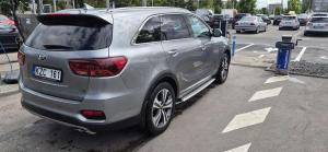 Grey Kia Sorento 2019 in Vilnius, with an engine capacity of 2.20 L and mileage of 145 thousand km for 19500 €, photo 4 on AUTOMOTO.COM.LV