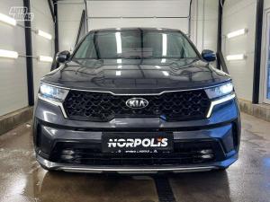 Pelēks Kia Sorento 2020 Aukštieji Rusokai, ar dzinēja tilpumu 2.20 L un nobraukumu 283 tūkst. km par 19400 €, foto  vietnē AUTOMOTO.COM.LV