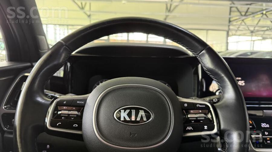 Pelēks Kia Sorento 2021 Rīga, ar dzinēja tilpumu 2.20 L un nobraukumu 105 tūkst. km par 31900 €, foto 21 vietnē AUTOMOTO.COM.LV