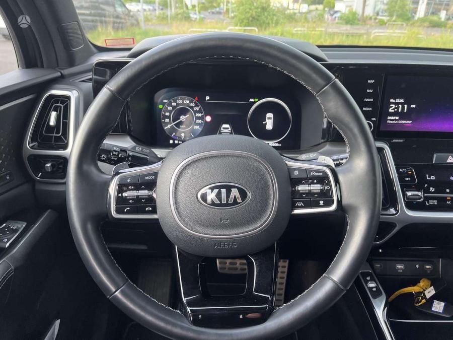 Pelēks Kia Sorento 2021 Viļņa, ar dzinēja tilpumu 1.60 L un nobraukumu 96 tūkst. km par 32450 €, foto 10 vietnē AUTOMOTO.COM.LV
