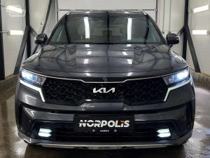 Pelēks Kia Sorento 2021 Aukštieji Rusokai, ar dzinēja tilpumu 2.20 L un nobraukumu 116 tūkst. km par 13900 €, foto  vietnē AUTOMOTO.COM.LV
