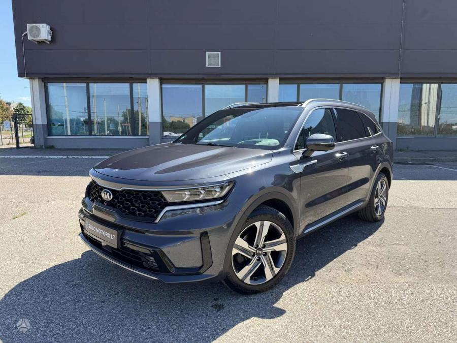 Pelēks Kia Sorento 2021 Viļņa, ar dzinēja tilpumu 1.60 L un nobraukumu 96 tūkst. km par 32350 €, foto 9 vietnē AUTOMOTO.COM.LV