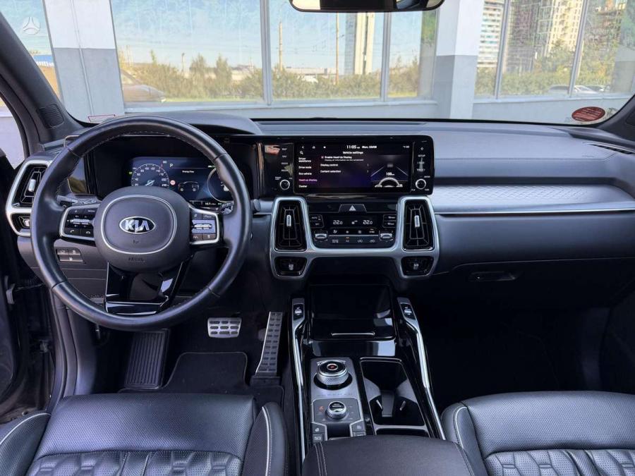 Pelēks Kia Sorento 2021 Viļņa, ar dzinēja tilpumu 1.60 L un nobraukumu 96 tūkst. km par 32350 €, foto 16 vietnē AUTOMOTO.COM.LV
