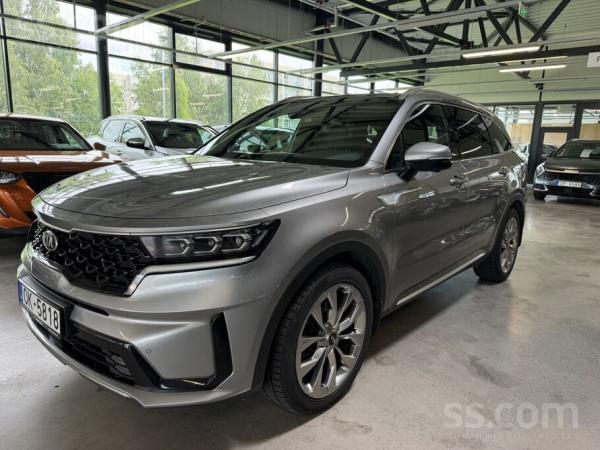 Pelēks Kia Sorento 2021 Rīga, ar dzinēja tilpumu 2.20 L un nobraukumu 144 tūkst. km par 26900 €, foto 1 vietnē AUTOMOTO.COM.LV