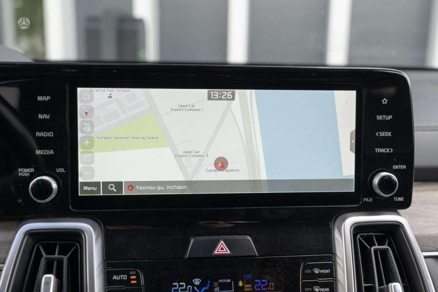 Pelēks Kia Sorento 2021 Viļņa, ar dzinēja tilpumu 2.20 L un nobraukumu 183 tūkst. km par 23900 €, foto 28 vietnē AUTOMOTO.COM.LV