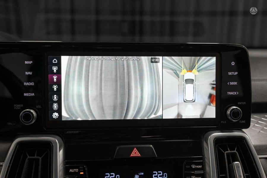 Grey Kia Sorento 2021 in Vilnius, with an engine capacity of 1.60 L and mileage of 41 thousand km for 37900 €, photo 36 on AUTOMOTO.COM.LV