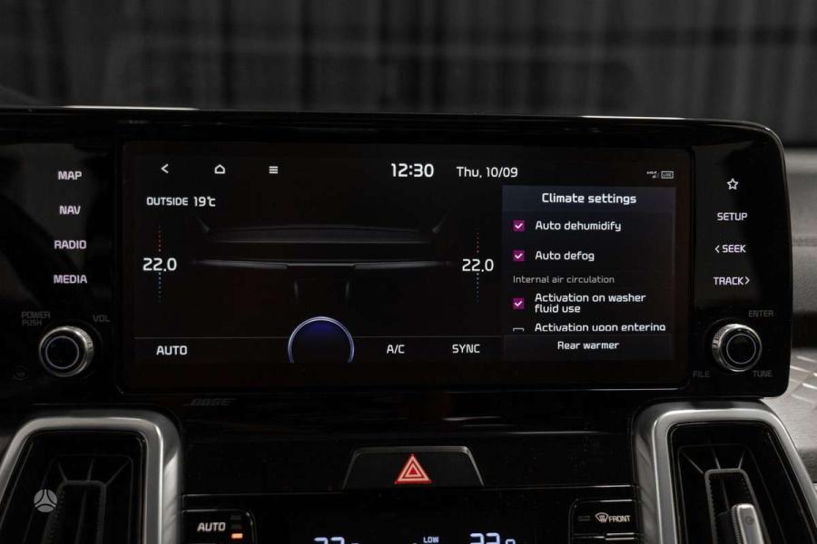Pelēks Kia Sorento 2021 Viļņa, ar dzinēja tilpumu 1.60 L un nobraukumu 41 tūkst. km par 37900 €, foto 28 vietnē AUTOMOTO.COM.LV