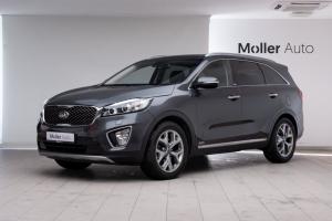 Pelēks Kia Sorento 2016 Peetri, ar dzinēja tilpumu 2.20 L un nobraukumu 141 tūkst. km par 20700 €, foto  vietnē AUTOMOTO.COM.LV