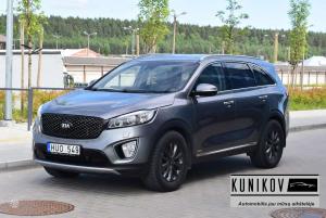 Pelēks Kia Sorento 2015 Viļņa, ar dzinēja tilpumu 2.20 L un nobraukumu 237 tūkst. km par 12900 €, foto  vietnē AUTOMOTO.COM.LV