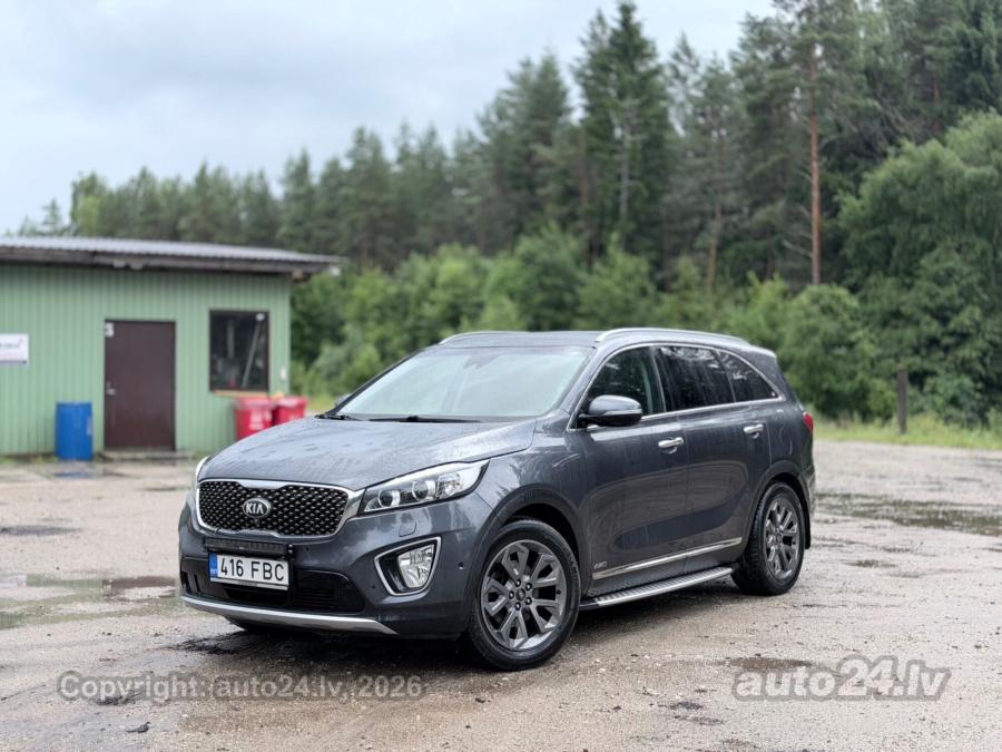 Pelēks Kia Sorento 2015 Rapla, ar dzinēja tilpumu 2.20 L un nobraukumu 276 tūkst. km par 16000 €, foto 1 vietnē AUTOMOTO.COM.LV