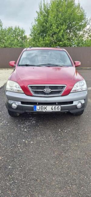 Sarkans Kia Sorento 2004 Viļņa, ar dzinēja tilpumu 2.49 L un nobraukumu 334 tūkst. km par 1400 €, foto 9 vietnē AUTOMOTO.COM.LV