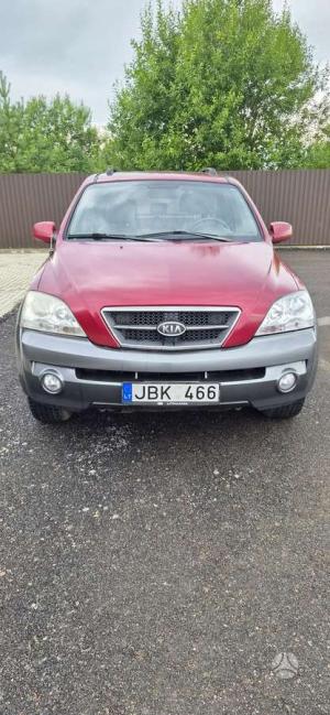 Sarkans Kia Sorento 2004 Viļņa, ar dzinēja tilpumu 2.49 L un nobraukumu 343 tūkst. km par 1050 €, foto 9 vietnē AUTOMOTO.COM.LV