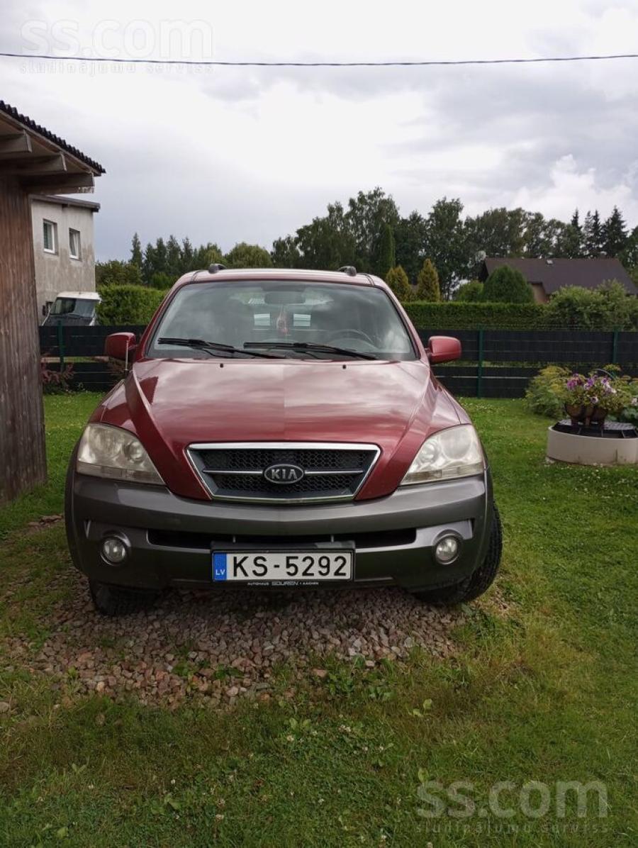 Sarkans Kia Sorento 2006 Jelgava, ar dzinēja tilpumu 2.50 L un nobraukumu 350 tūkst. km par 1500 €, foto 1 vietnē AUTOMOTO.COM.LV
