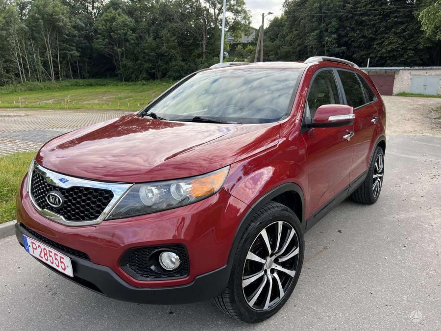 Sarkans Kia Sorento 2010 Prienai, ar dzinēja tilpumu 2.20 L un nobraukumu 224 tūkst. km par 4700 €, foto 3 vietnē AUTOMOTO.COM.LV
