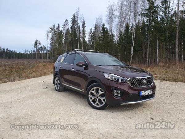 Red Kia Sorento 2017 in Rapla, with an engine capacity of 2.20 L and mileage of 140 thousand km for 22500 €, photo 3 on AUTOMOTO.COM.LV
