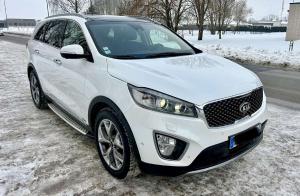 Balts Kia Sorento 2015 Tauragė, ar dzinēja tilpumu 2.20 L un nobraukumu 198 tūkst. km par 12200 €, foto 5 vietnē AUTOMOTO.COM.LV