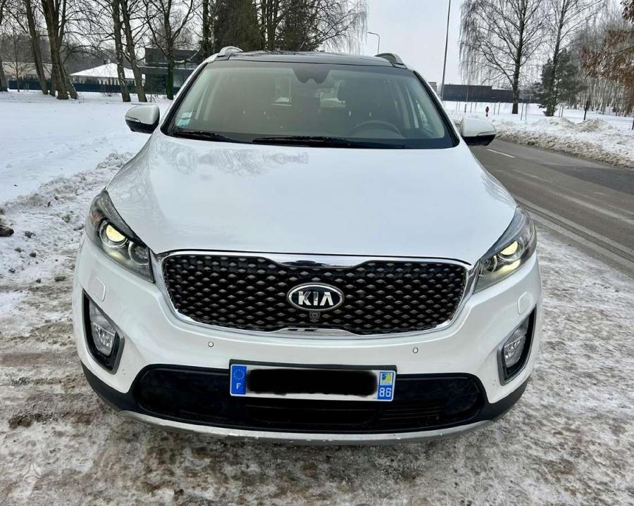 Balts Kia Sorento 2015 Tauragė, ar dzinēja tilpumu 2.20 L un nobraukumu 198 tūkst. km par 12200 €, foto 6 vietnē AUTOMOTO.COM.LV