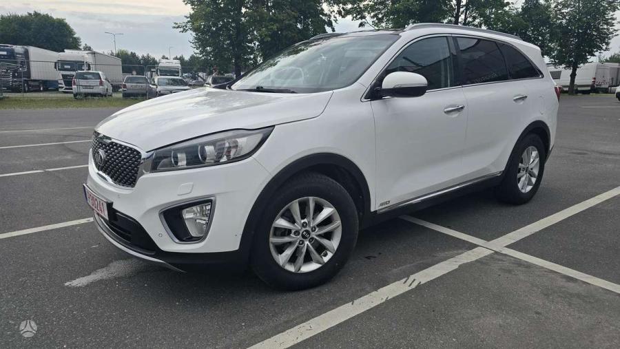 Balts Kia Sorento 2015 Viļņa, ar dzinēja tilpumu 2.20 L un nobraukumu 229 tūkst. km par 11900 €, foto 1 vietnē AUTOMOTO.COM.LV