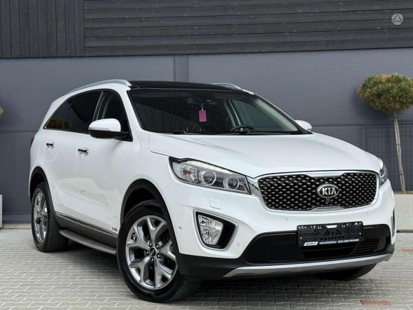 Balts Kia Sorento 2016 Šauļi, ar dzinēja tilpumu 2.20 L un nobraukumu 236 tūkst. km par 15950 €, foto 1 vietnē AUTOMOTO.COM.LV