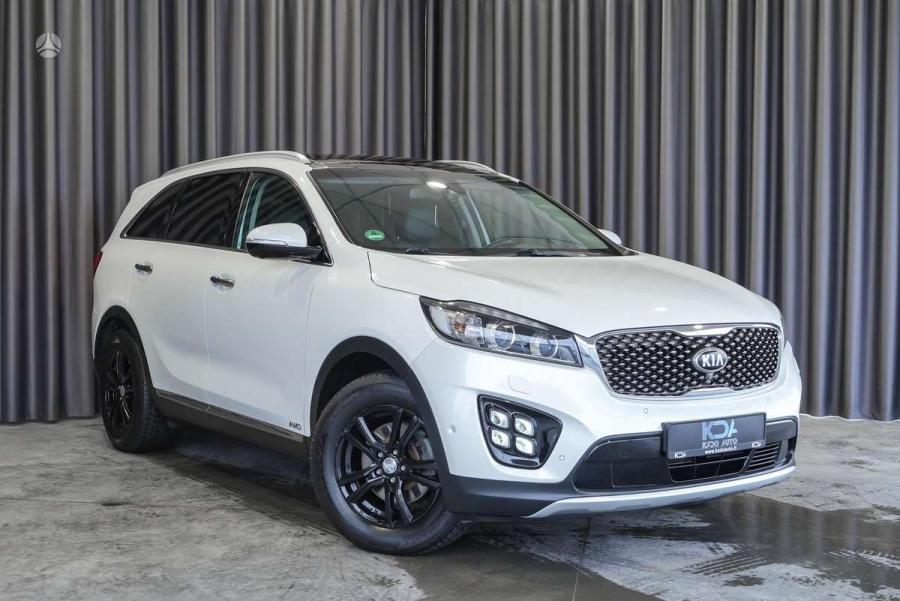 Balts Kia Sorento 2017 Marijampole, ar dzinēja tilpumu 2.20 L un nobraukumu 211 tūkst. km par 15450 €, foto 1 vietnē AUTOMOTO.COM.LV