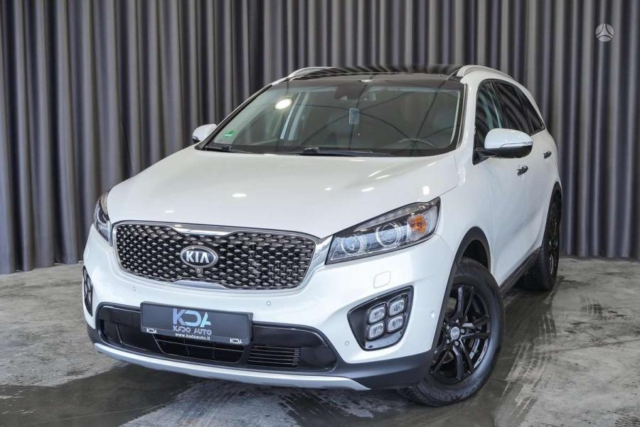 Balts Kia Sorento 2017 Marijampole, ar dzinēja tilpumu 2.20 L un nobraukumu 211 tūkst. km par 15450 €, foto 5 vietnē AUTOMOTO.COM.LV