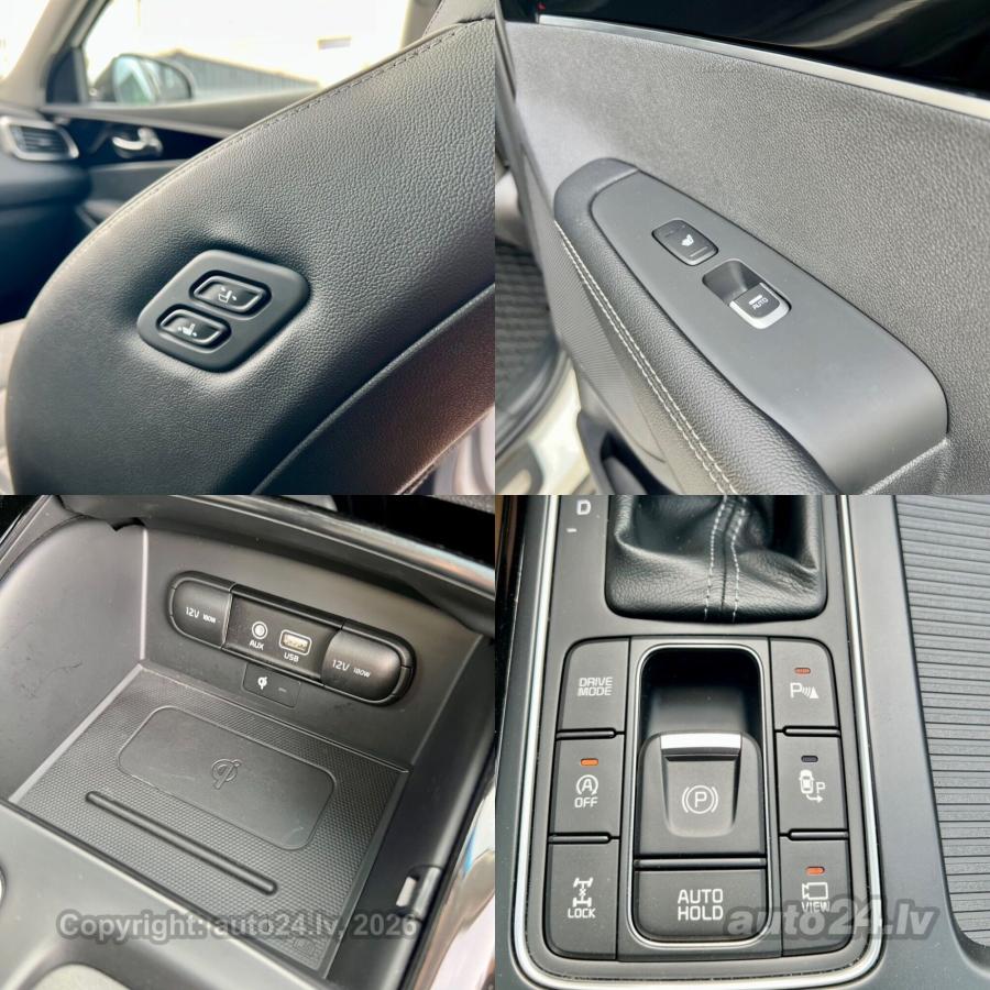 White Kia Sorento 2018 in Tallinn, with an engine capacity of 2.20 L and mileage of 0 thousand km for 19999 €, photo 18 on AUTOMOTO.COM.LV