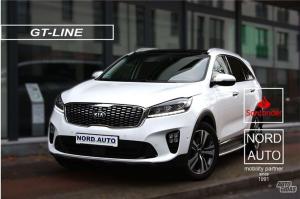 White Kia Sorento 2019 in Kaunas, with an engine capacity of 2.20 L and mileage of 98 thousand km for 30609 €, photo  on AUTOMOTO.COM.LV