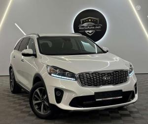 White Kia Sorento 2019 in Marijampole, with an engine capacity of 2.20 L and mileage of 268 thousand km for 16999 €, photo  on AUTOMOTO.COM.LV
