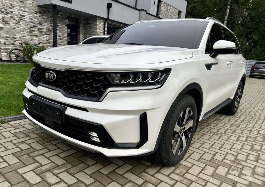 Balts Kia Sorento 2021 Viļņa, ar dzinēja tilpumu 2.15 L un nobraukumu 230 tūkst. km par 14250 €, foto 11 vietnē AUTOMOTO.COM.LV