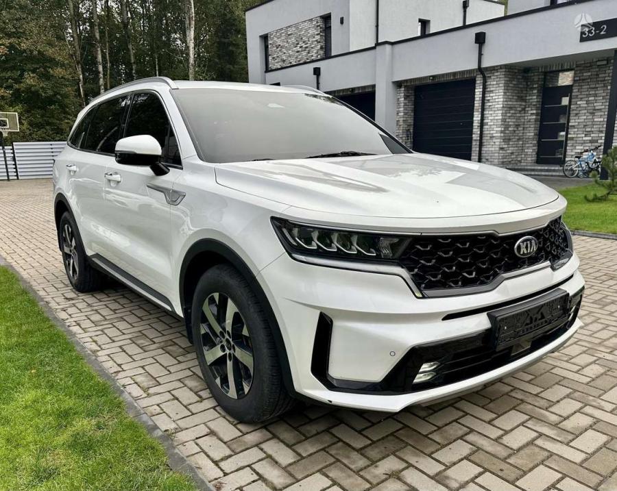 Balts Kia Sorento 2021 Viļņa, ar dzinēja tilpumu 2.15 L un nobraukumu 230 tūkst. km par 14250 €, foto 15 vietnē AUTOMOTO.COM.LV
