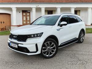 White Kia Sorento 2022 in Tartu, with an engine capacity of 2.20 L and mileage of 78 thousand km for 37999 €, photo  on AUTOMOTO.COM.LV