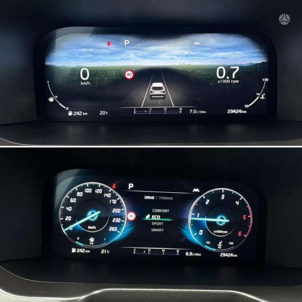 Balts Kia Sorento 2023 Viļņa, ar dzinēja tilpumu 2.15 L un nobraukumu 29 tūkst. km par 31500 €, foto 7 vietnē AUTOMOTO.COM.LV