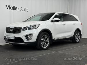 White Kia Sorento 2015 in Tallinn, with an engine capacity of 2.20 L and mileage of 164 thousand km for 18900 €, photo  on AUTOMOTO.COM.LV