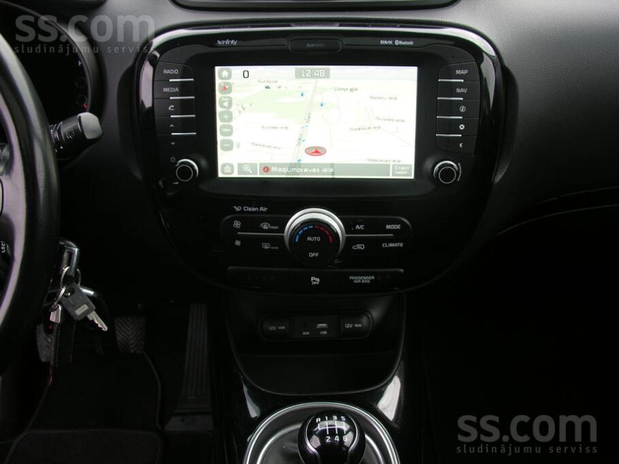 Melns Kia Soul 2015 Rīga, ar dzinēja tilpumu 1.60 L un nobraukumu 187 tūkst. km par 6950 €, foto 15 vietnē AUTOMOTO.COM.LV