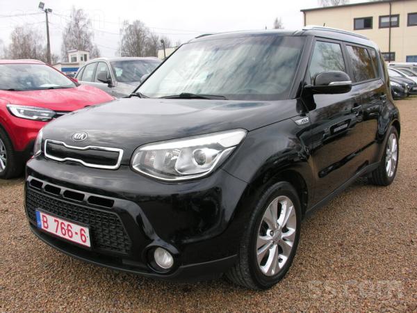Melns Kia Soul 2015 Rīga, ar dzinēja tilpumu 1.60 L un nobraukumu 187 tūkst. km par 6950 €, foto 1 vietnē AUTOMOTO.COM.LV