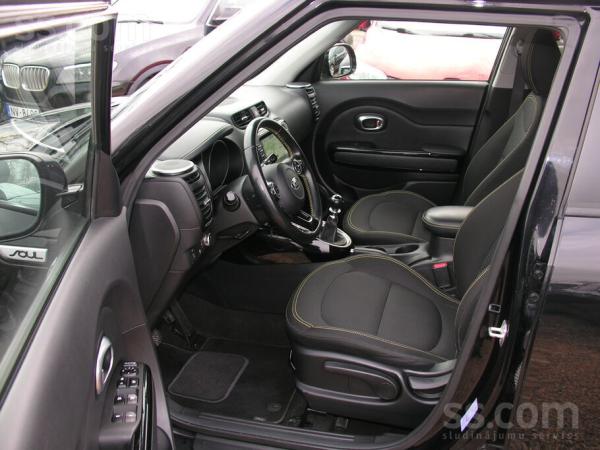 Melns Kia Soul 2015 Rīga, ar dzinēja tilpumu 1.60 L un nobraukumu 187 tūkst. km par 6950 €, foto 9 vietnē AUTOMOTO.COM.LV