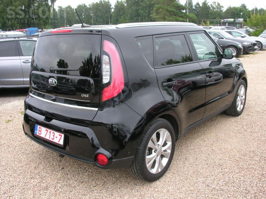 Melns Kia Soul 2015 Rīga, ar dzinēja tilpumu 1.60 L un nobraukumu 187 tūkst. km par 6950 €, foto 4 vietnē AUTOMOTO.COM.LV