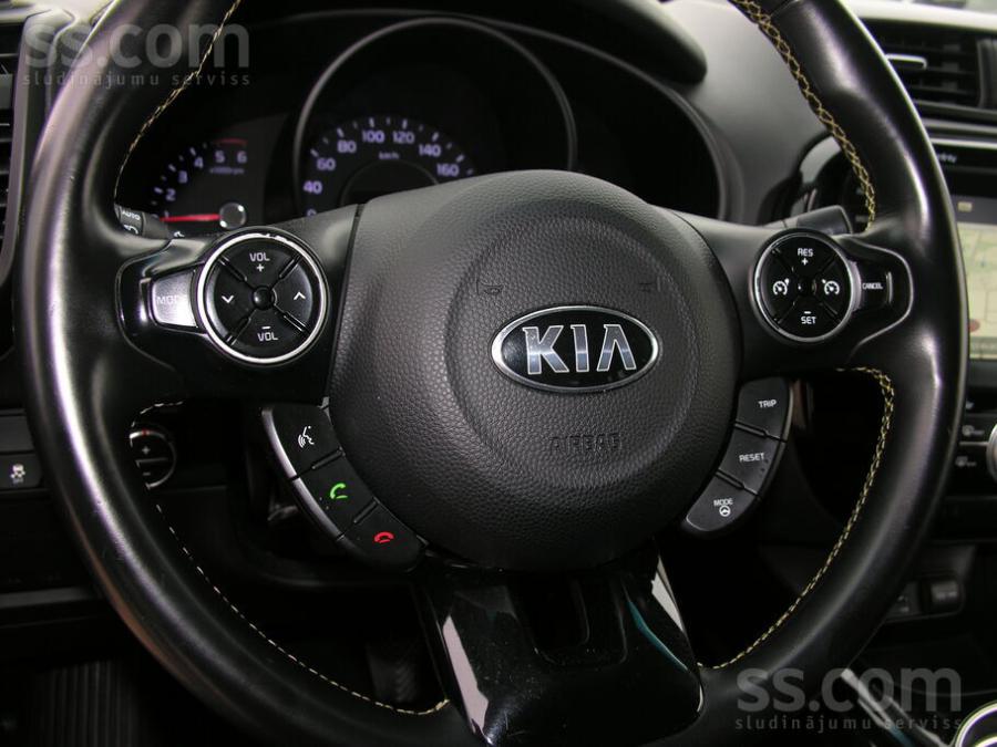 Melns Kia Soul 2015 Rīga, ar dzinēja tilpumu 1.60 L un nobraukumu 187 tūkst. km par 6950 €, foto 12 vietnē AUTOMOTO.COM.LV