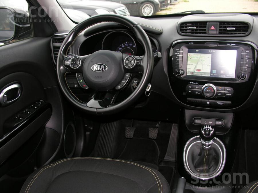 Melns Kia Soul 2015 Rīga, ar dzinēja tilpumu 1.60 L un nobraukumu 187 tūkst. km par 6950 €, foto 18 vietnē AUTOMOTO.COM.LV