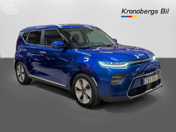 Blue Kia Soul 2022 in Kaunas, with an engine capacity of 0.00 L and mileage of 21 thousand km for 29209 €, photo 3 on AUTOMOTO.COM.LV