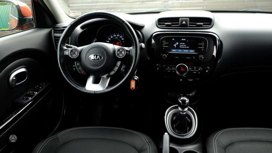 Oranžs Kia Soul 2018 Marijampole, ar dzinēja tilpumu 1.60 L un nobraukumu 97 tūkst. km par 8700 €, foto 18 vietnē AUTOMOTO.COM.LV