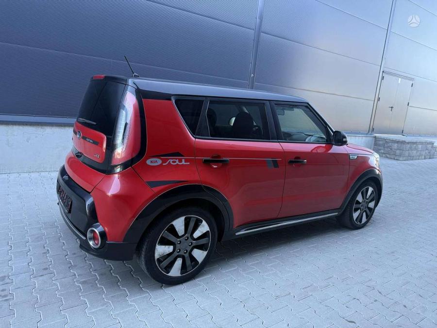 Sarkans Kia Soul 2014 Šauļi, ar dzinēja tilpumu 1.58 L un nobraukumu 270 tūkst. km par 5750 €, foto 5 vietnē AUTOMOTO.COM.LV