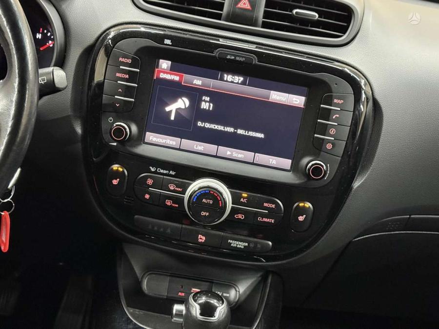 Red Kia Soul 2017 in Marijampole, with an engine capacity of 1.58 L and mileage of 185 thousand km for 10500 €, photo 29 on AUTOMOTO.COM.LV