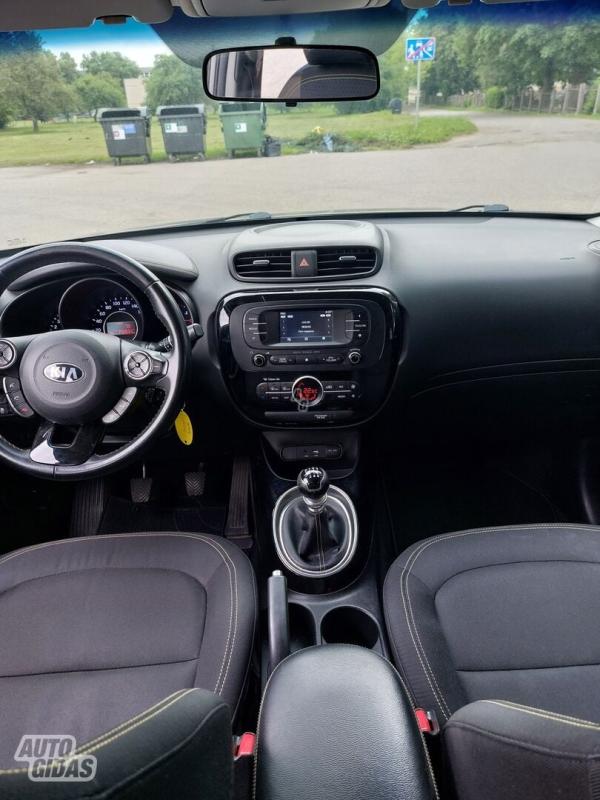 Kia Soul 2016 Panevēža, ar dzinēja tilpumu 1.60 L un nobraukumu 173 tūkst. km par 5800 €, foto 8 vietnē AUTOMOTO.COM.LV