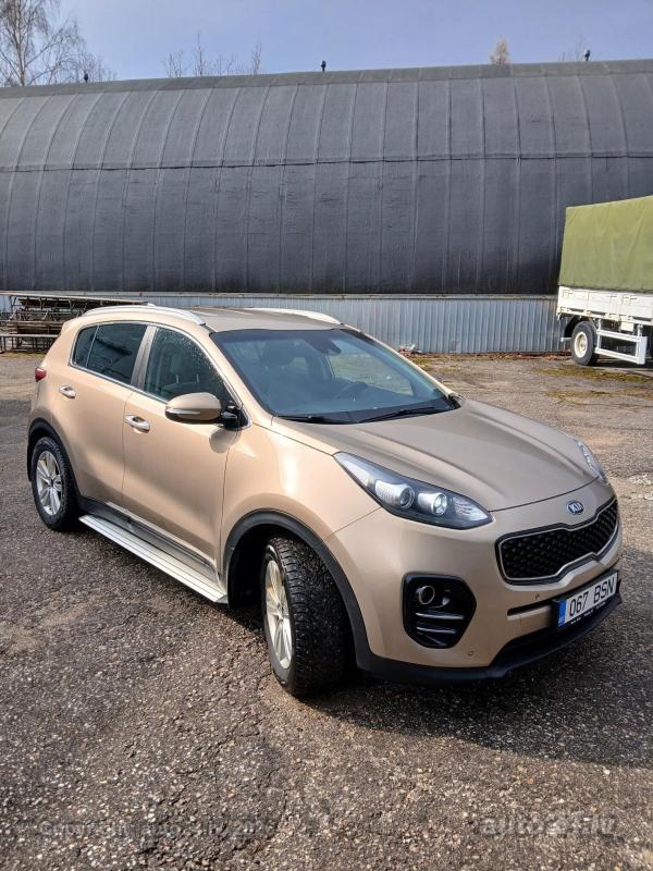 Бежевый Киа Sportage 2017 в Тарту, объемом двигателя 1.70 л и пробегом 153 тыс. км за 9500 €, фото 2 на AUTOMOTO.COM.LV