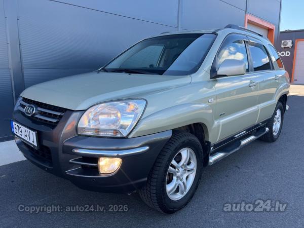Smilšu krāsa Kia Sportage 2005 Kuresāre, ar dzinēja tilpumu 2.70 L un nobraukumu 113 tūkst. km par 2990 €, foto 1 vietnē AUTOMOTO.COM.LV