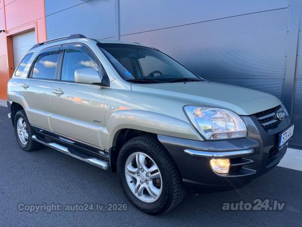 Smilšu krāsa Kia Sportage 2005 Kuresāre, ar dzinēja tilpumu 2.70 L un nobraukumu 113 tūkst. km par 2990 €, foto 4 vietnē AUTOMOTO.COM.LV