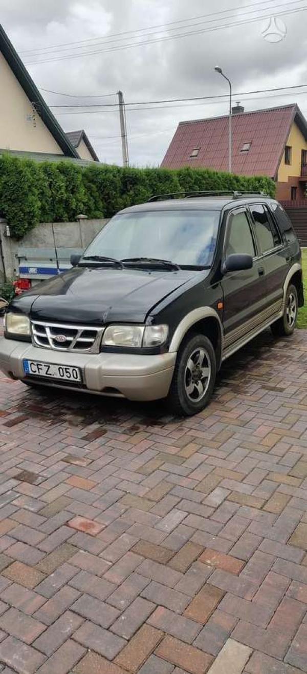 Киа Sportage 2002 в Мажейкяй на AUTOMOTO.COM.LV Черный Киа Sportage 2002 в Мажейкяй, объемом двигателя 2.00 л и пробегом 96 тыс. км за 450 €, фото 1 на AUTOMOTO.COM.LV