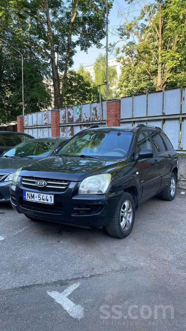 Melns Kia Sportage 2005 Rīga, ar dzinēja tilpumu 2.00 L un nobraukumu 245 tūkst. km par 3000 €, foto 10 vietnē AUTOMOTO.COM.LV